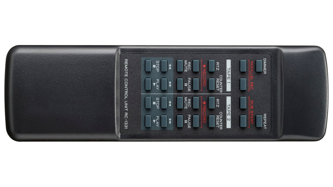 TEAC W-1200 Dual Cassette Deck - Black – TEAC USA